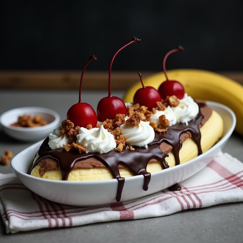 BEST RECIPE for This Epic Banana Split Delight A Classic Ice Cream ...