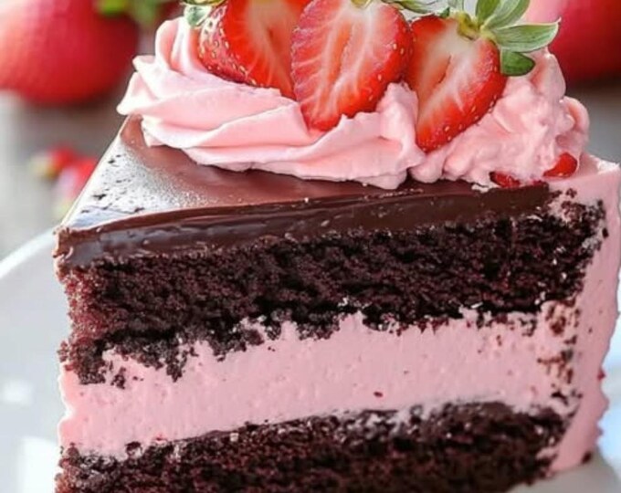 Tri-flavor Symphony Sponge Cake Recipe: Vanilla, Strawberry, Chocolate ...