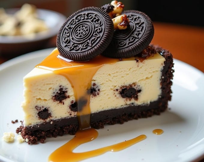Oreo & Caramel Cheesecake – Rich New York Cheesecake With Crushed Oreos ...