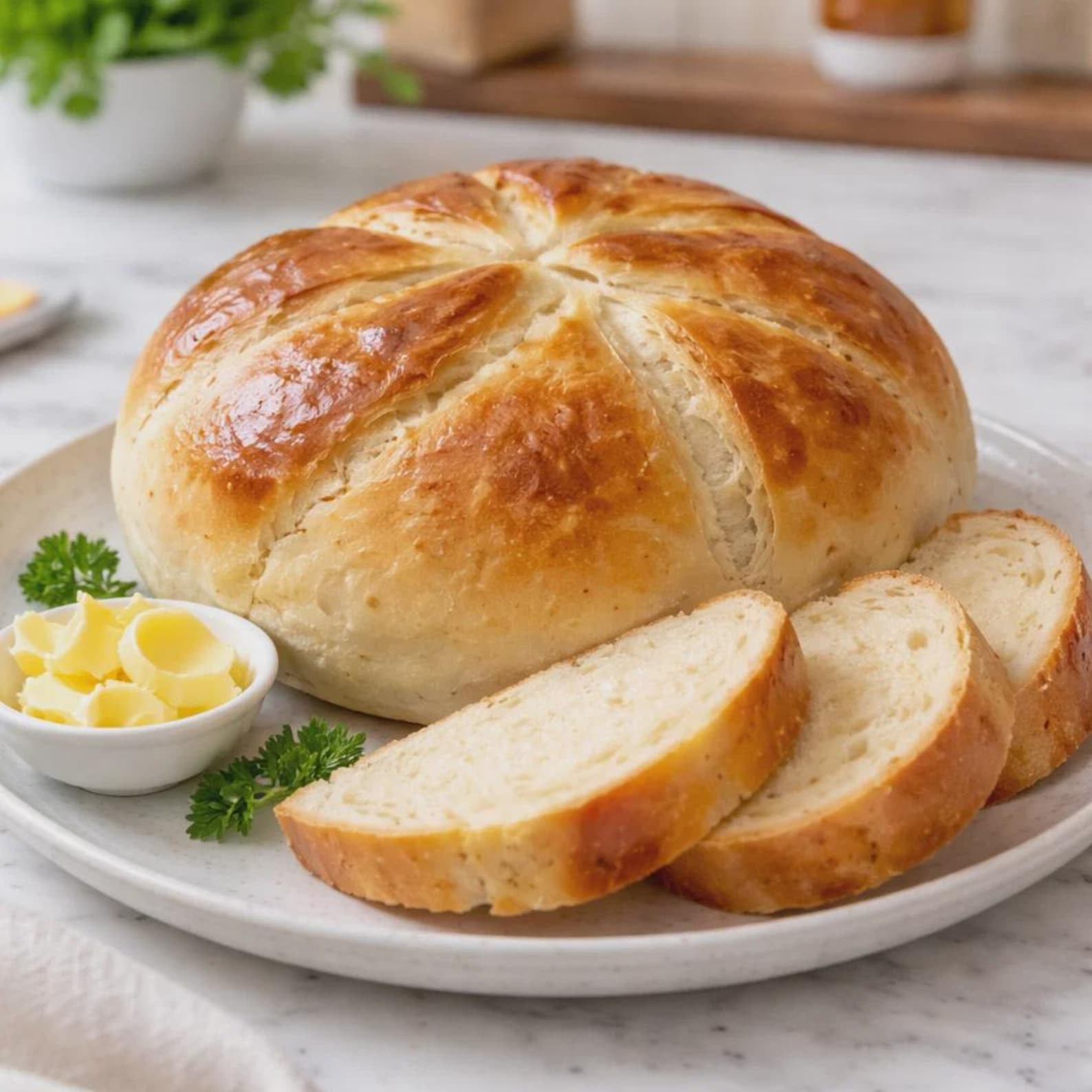 20-minute Homemade Bread Recipe | Easy No-yeast Quick Bread (digital ...