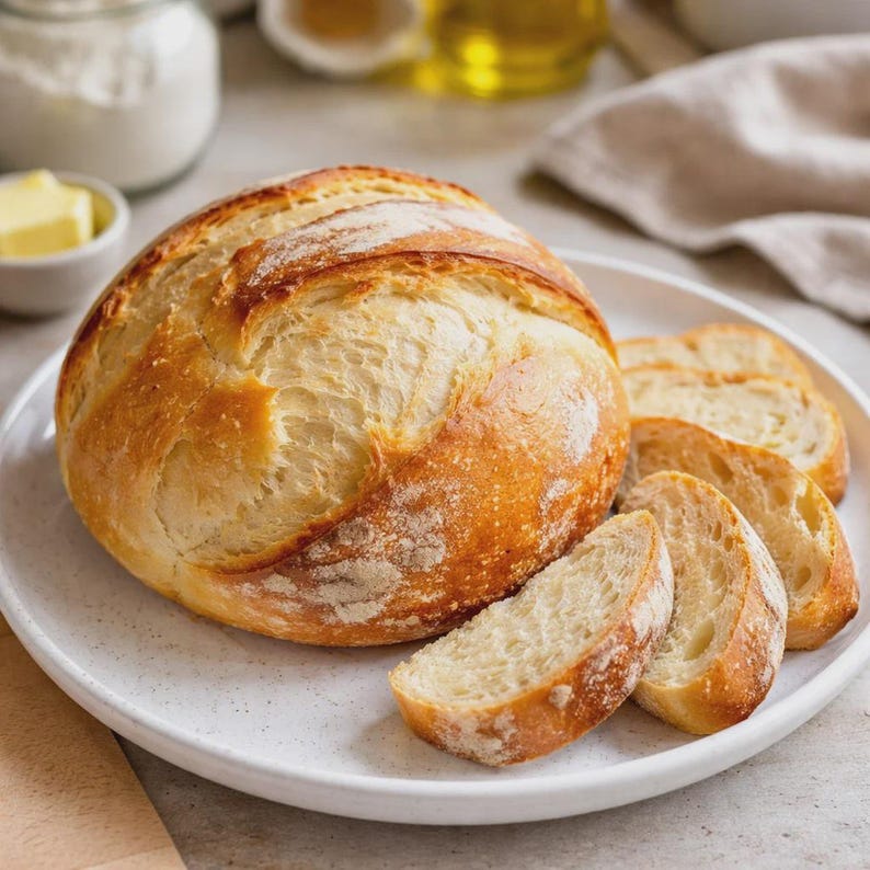 20-minute Homemade Bread – Quick and Easy Fresh Bread Recipe (digital ...