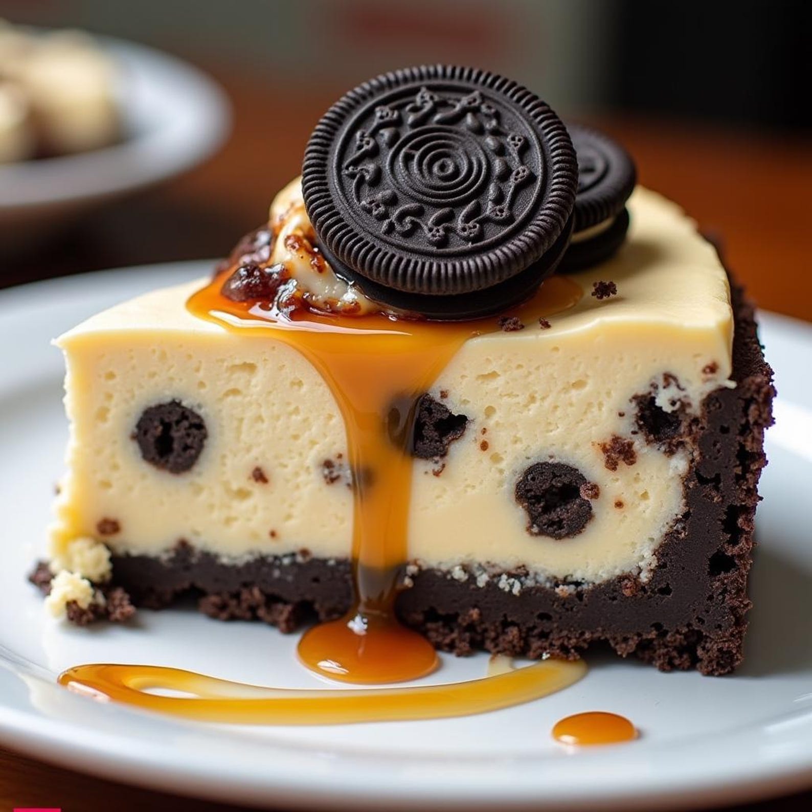 Oreo & Caramel Cheesecake – Rich New York Cheesecake With Crushed Oreos ...