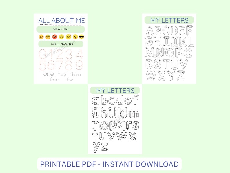 Preschool Morning Menu, Homeschool Preschool, Preschool Worksheets ...