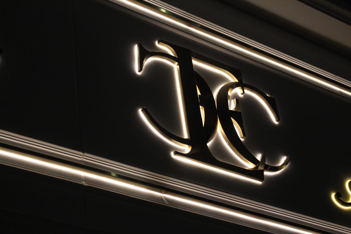 Light Sign,business Custom Led Sign,backlit Stainless Steel Sign, 3d ...