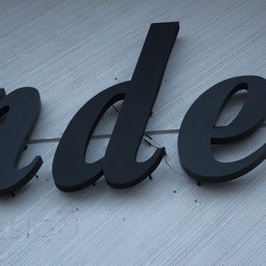 Metal Signage, Custom Metal Signage,custom Logo Sign, Laser Cut Logo ...