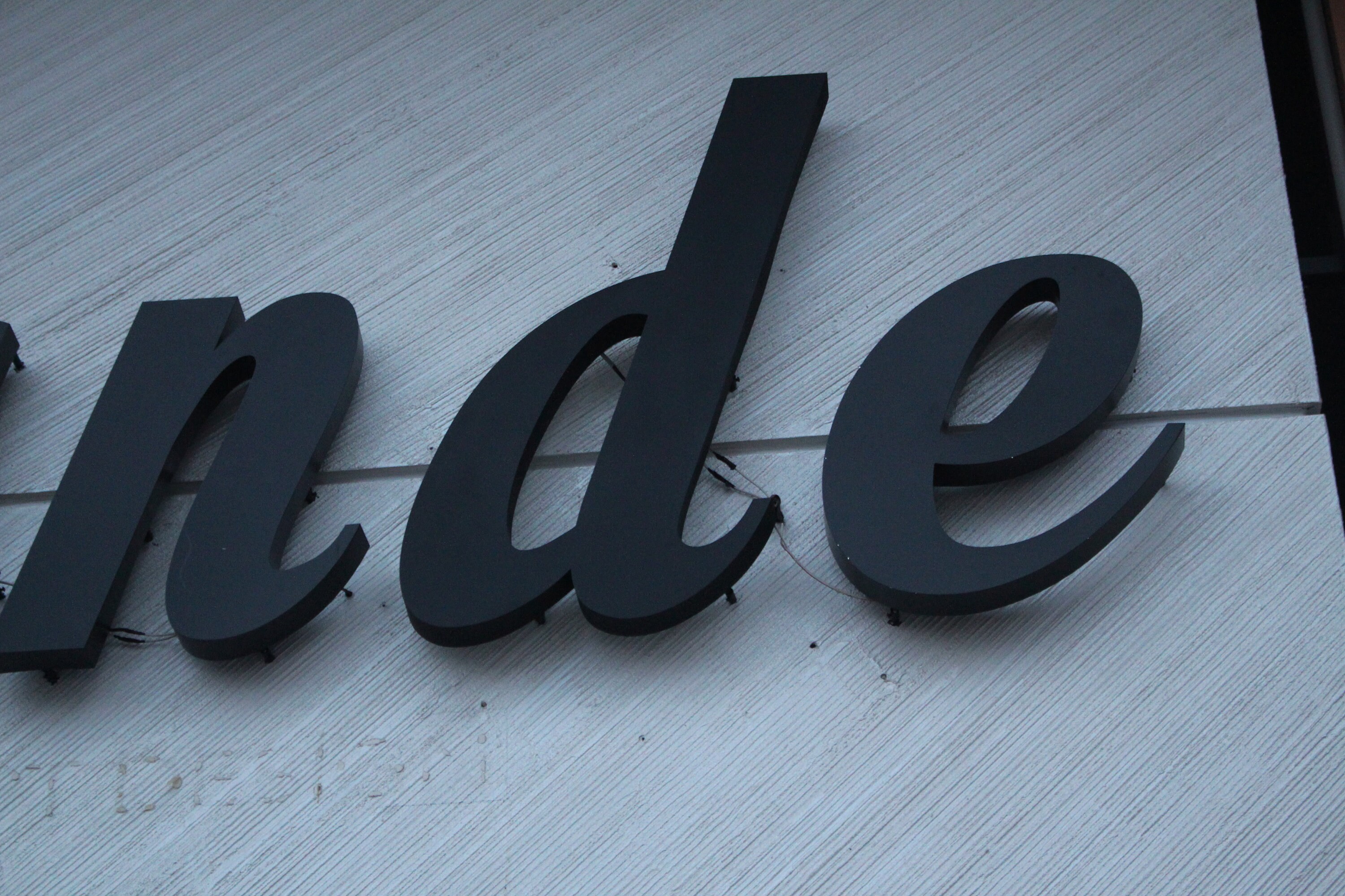 Metal Signage, Custom Metal Signage,custom Logo Sign, Laser Cut Logo ...