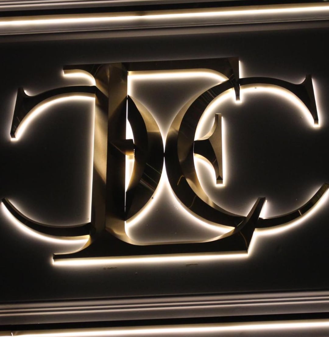 Light Sign,business Custom Led Sign,backlit Stainless Steel Sign, 3d ...