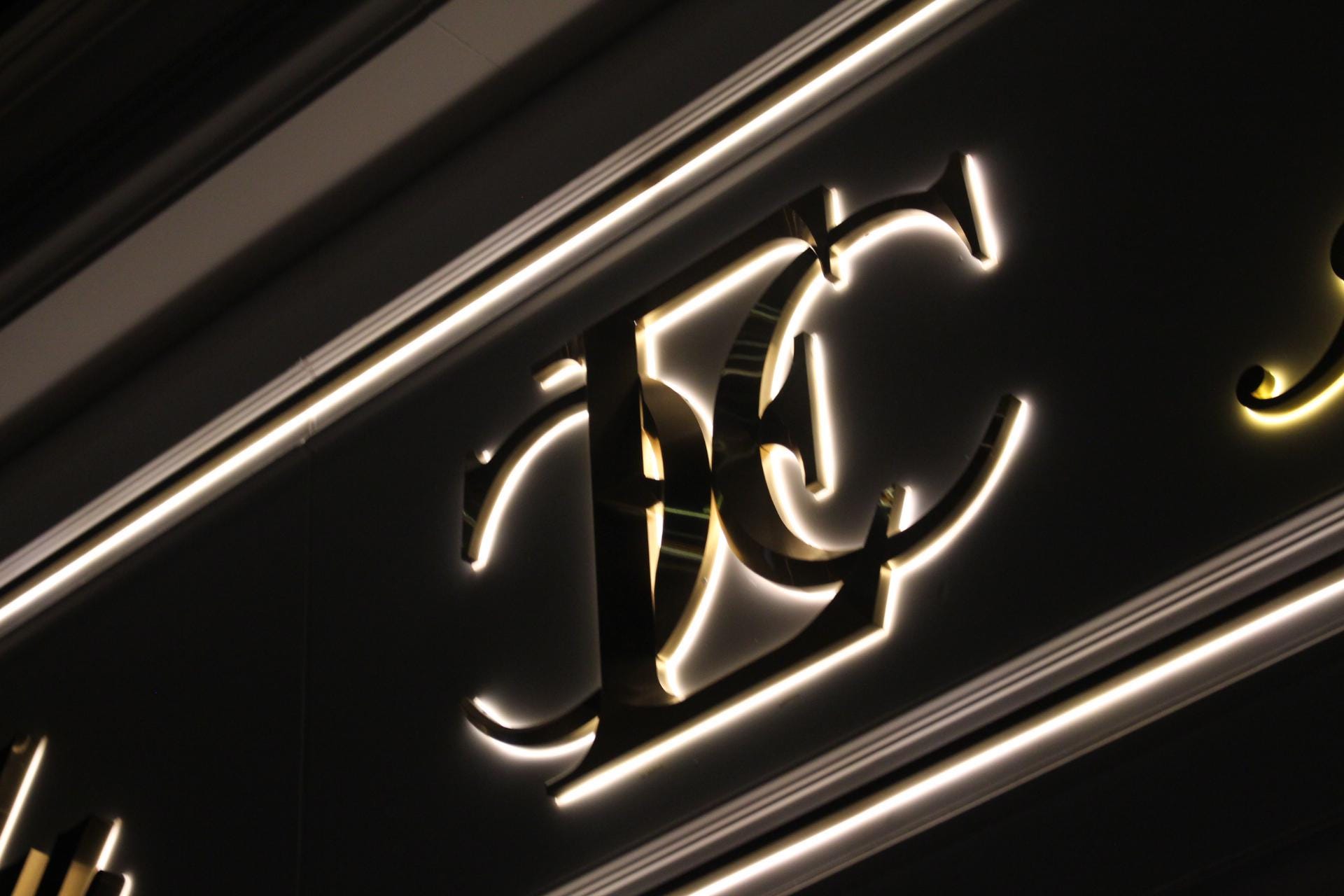 Light Sign,business Custom Led Sign,backlit Stainless Steel Sign, 3d ...