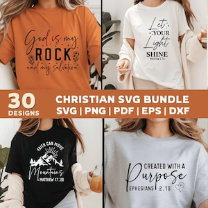 Christian SVG Bundle, Religious Svg Bundle, Motivational Quotes Svg ...