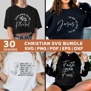 Christian SVG Bundle, Religious Svg Bundle, Motivational Quotes Svg ...
