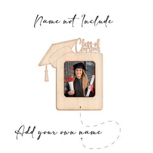 Class of 2025 Graduation Photo Frame, Graduation Frame Laser Cut File ...