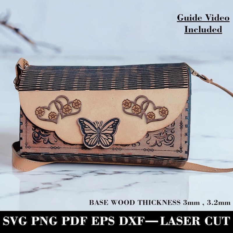 Leather Purses Dxf File - Etsy