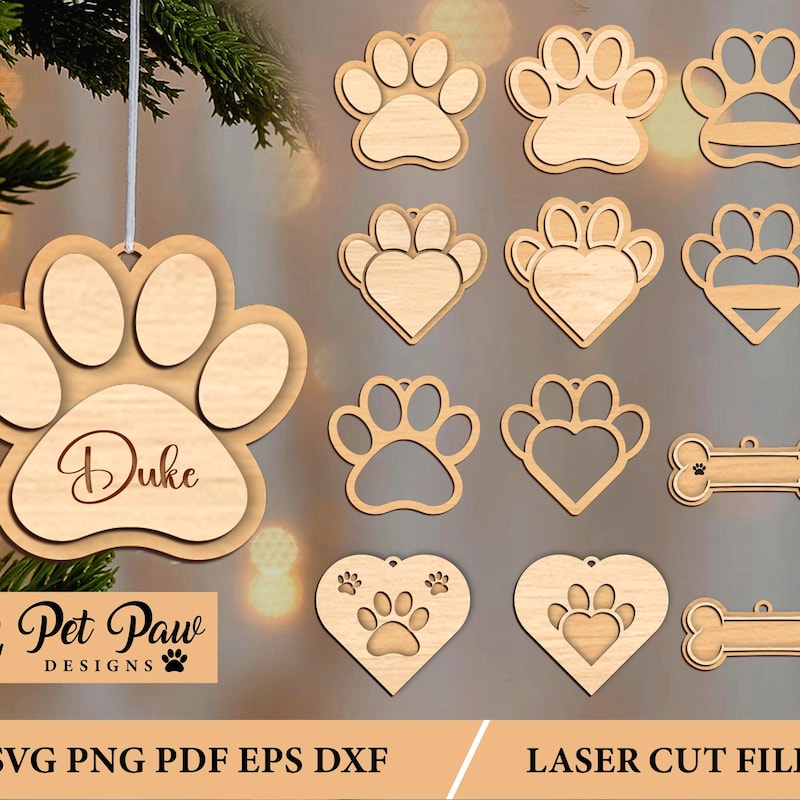 Hanging Wood Memorial Dog - Etsy