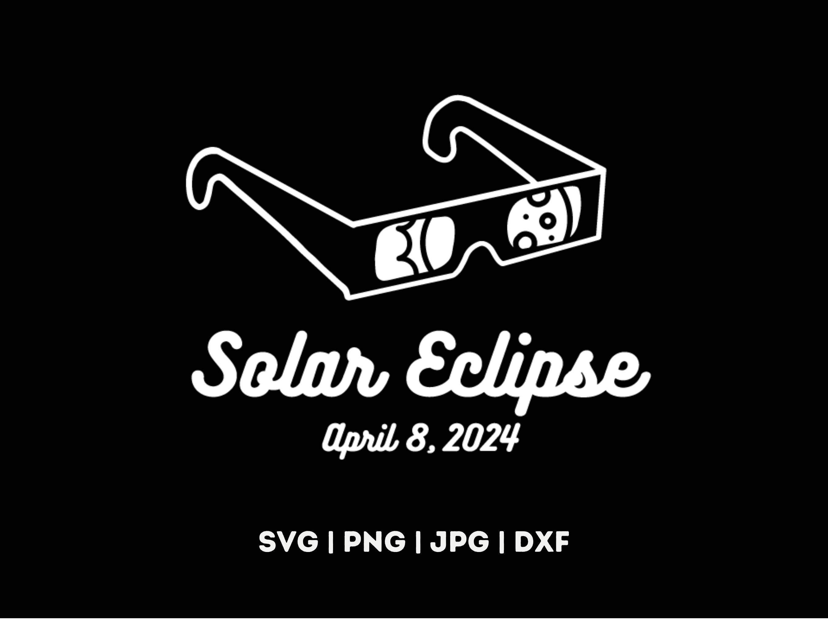 Total Solar Eclipse Svg, Jpg, Png, Dxf, Files Perfect for Shirts and ...