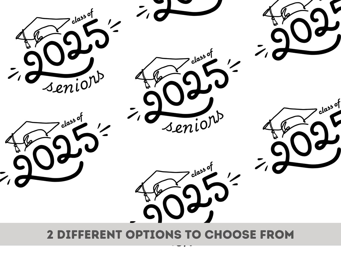 2025 Graduation SVG: Senior Class Logos (digital Files) - Etsy