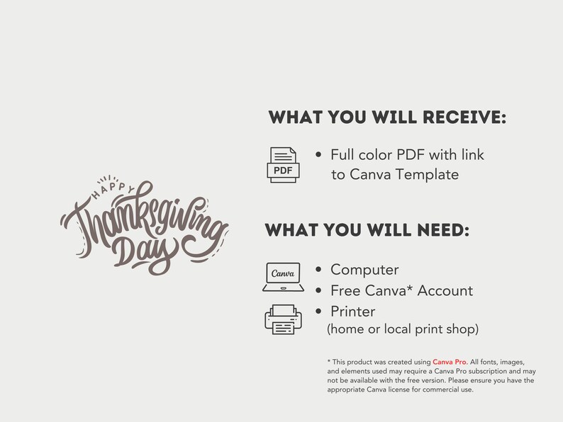 Editable Thanksgiving Table Food Labels Template Cards Custom ...