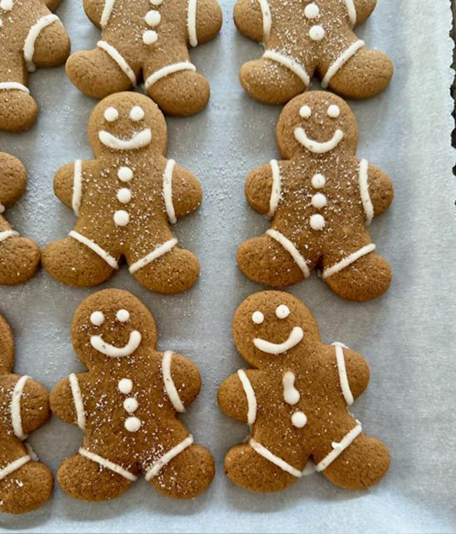 Gingerbread Cookies Gingerbread Men Holiday Christmas Cookies Dozen - Etsy
