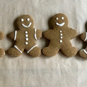 Gingerbread Cookies Gingerbread Men Holiday Christmas Cookies Dozen - Etsy