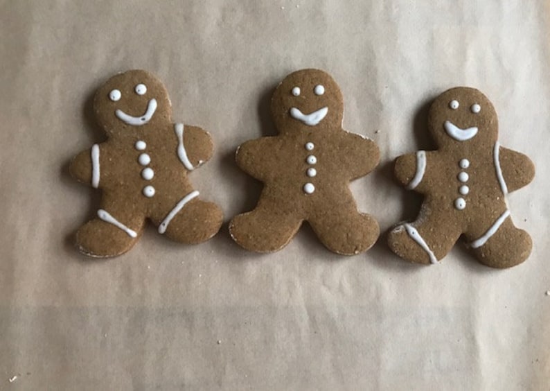 Gingerbread Cookies Gingerbread Men Holiday Christmas Cookies Dozen - Etsy