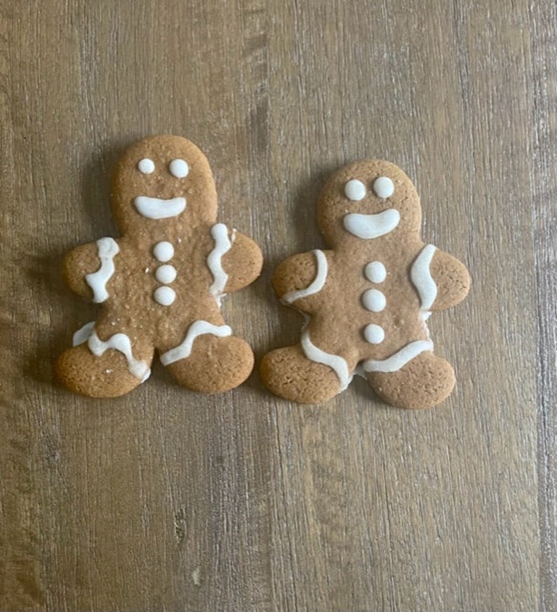 Gingerbread Cookies Gingerbread Men Holiday Christmas Cookies Dozen - Etsy