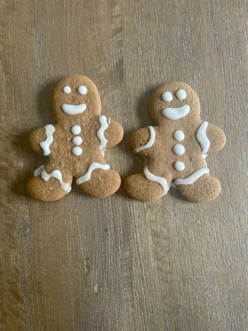 Gingerbread Cookies Gingerbread Men Holiday Christmas Cookies Dozen - Etsy