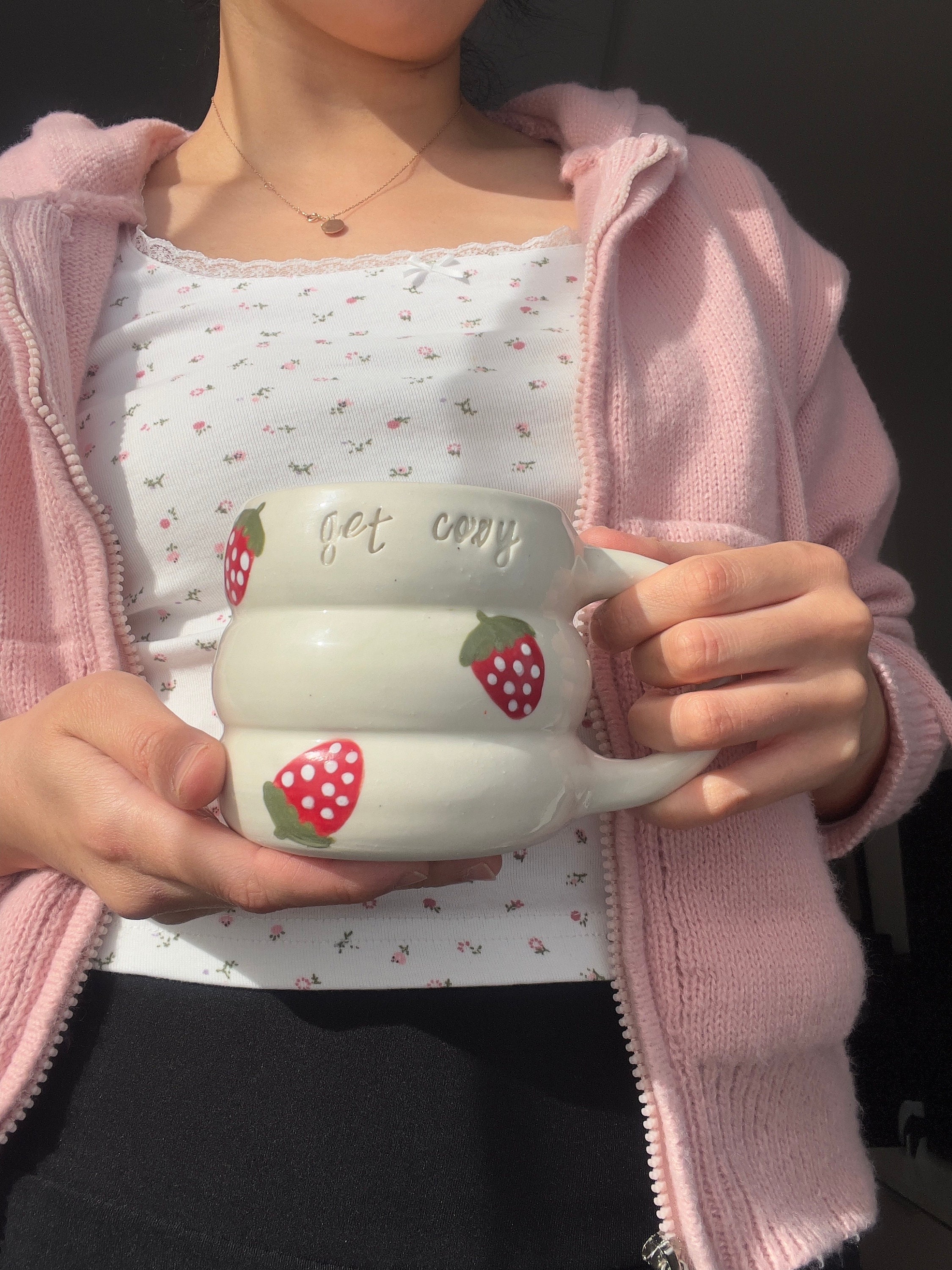 Custom Strawberry Bubble Mug - Make Your Own | Fruity Design Painted ...
