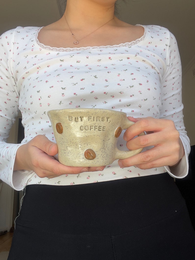 Personalised Coffee Mug Write Whatever You Want Handmade Ceramic Cup ...