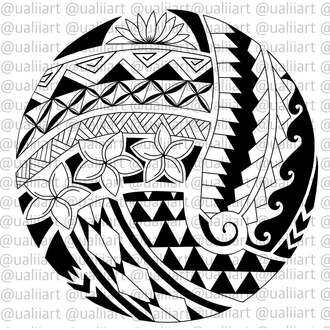 Tribal Volleyball Design - Etsy