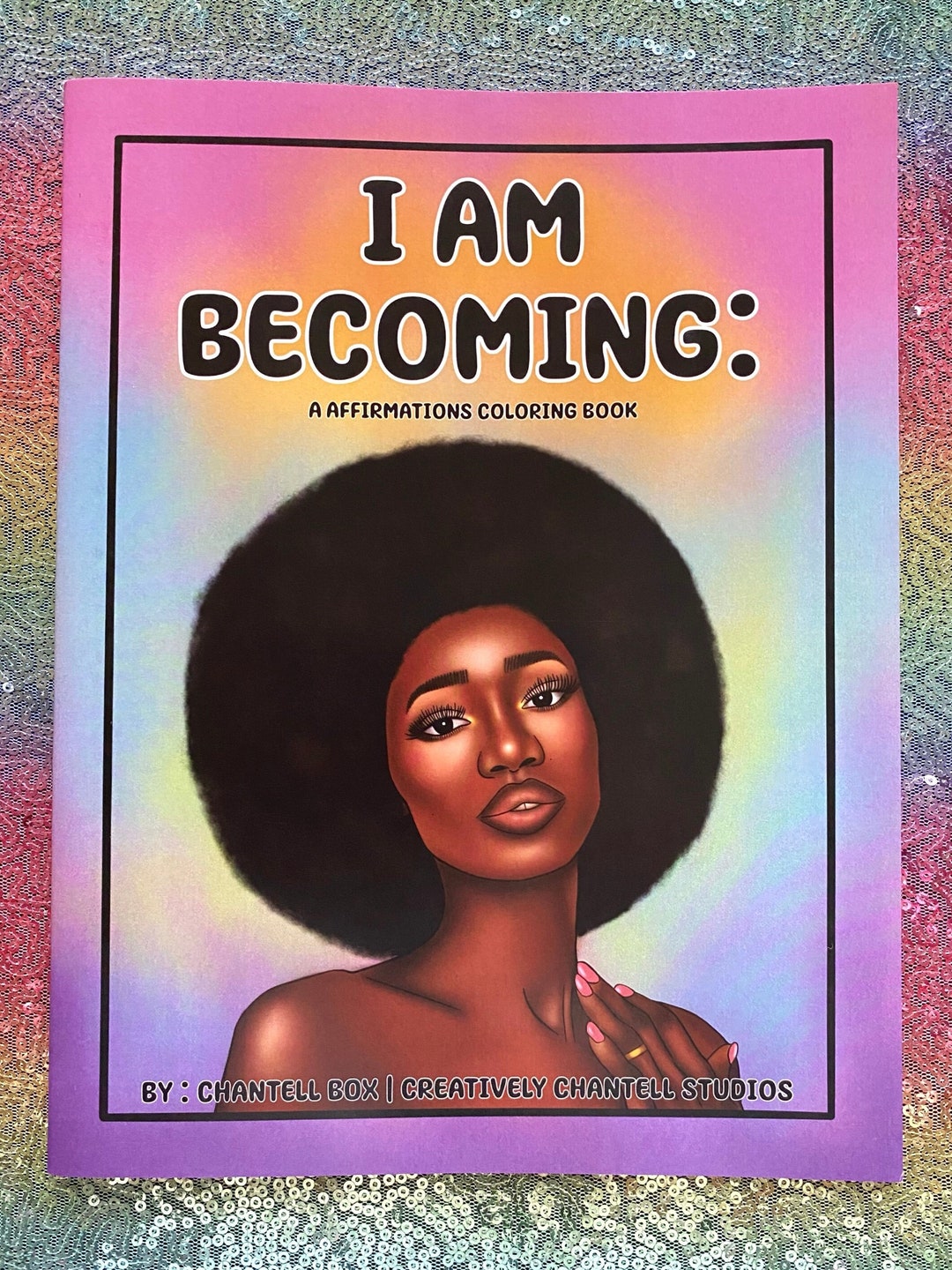 I Am Becoming A Affirmations Coloring Book Creatively - Etsy