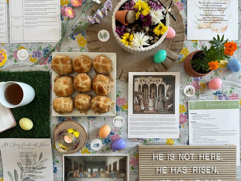 Journey Through Holy Week - Bible Study - Downloadable Curriculum - Etsy
