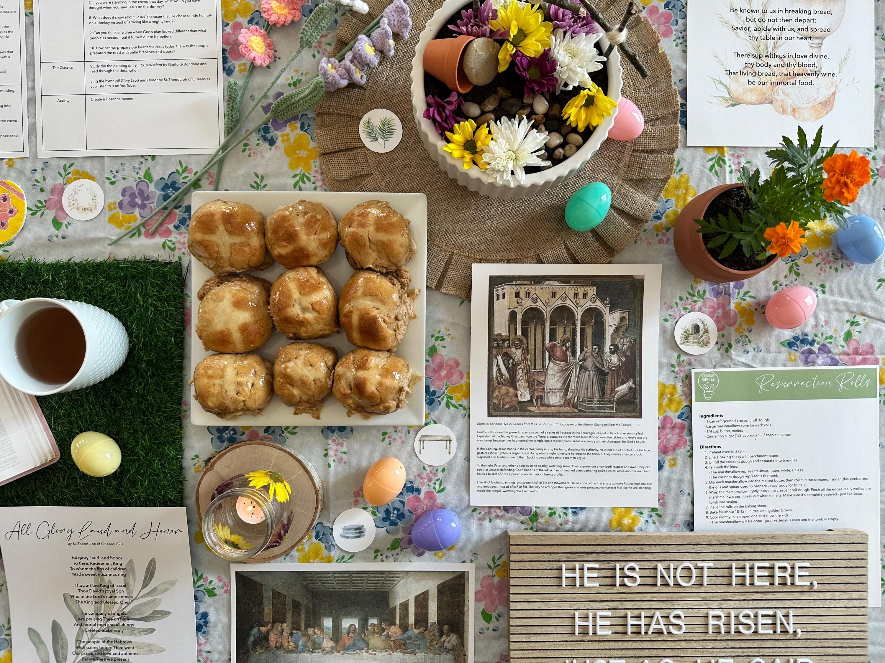 Journey Through Holy Week - Bible Study - Downloadable Curriculum - Etsy