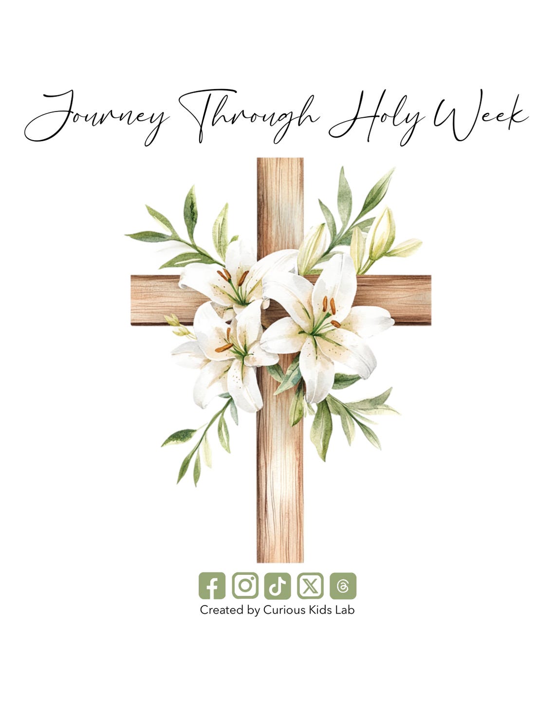 Journey Through Holy Week - Bible Study - Downloadable Curriculum - Etsy