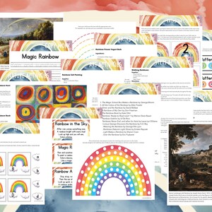 Rainbow Learning Unit for Preschoolers – Downloadable Curriculum - Etsy