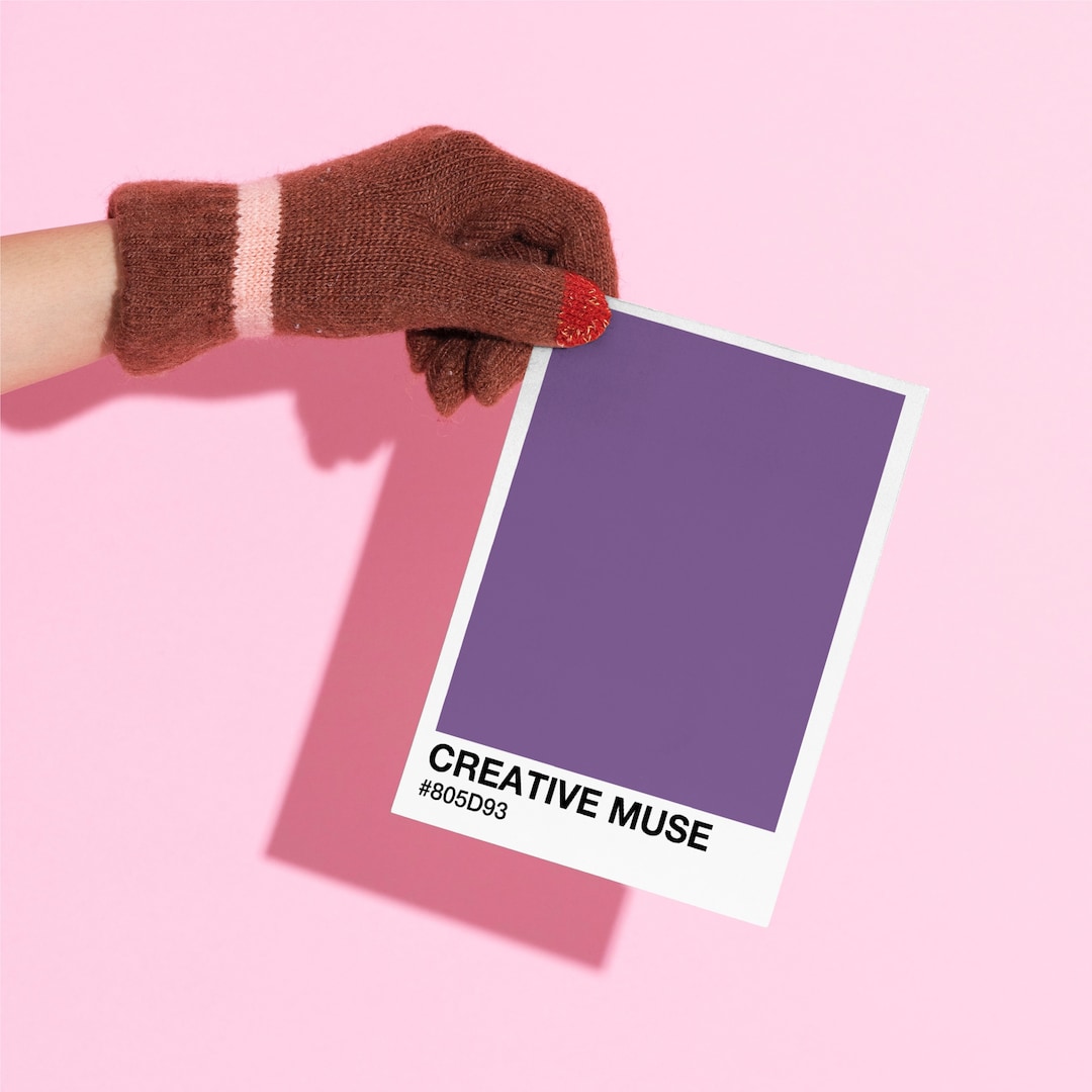 Printable Pantone Poster: creative Muse Purple Pantone - Etsy