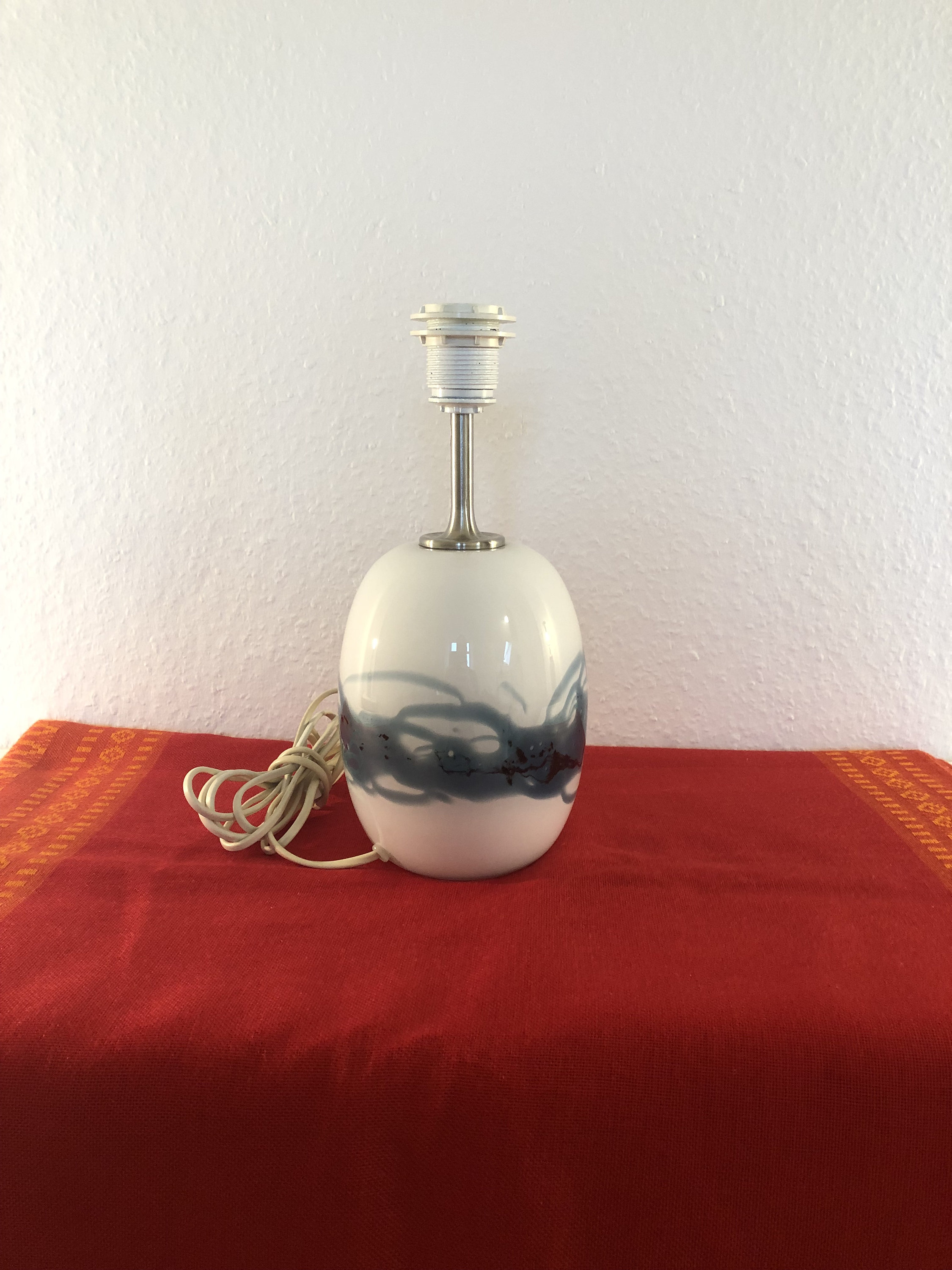 Holmegaard Glass Table Lamp Base Sakura Design by Michael - Etsy