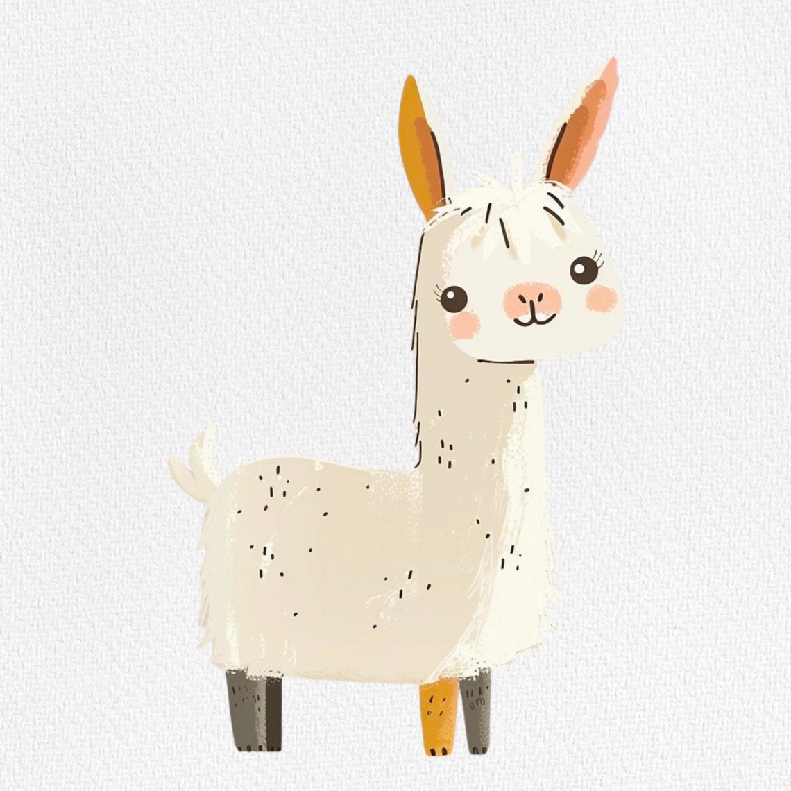Llama Clipart, Llama Clipart Bundle, Cute Alpaca Clipart, Llama ...