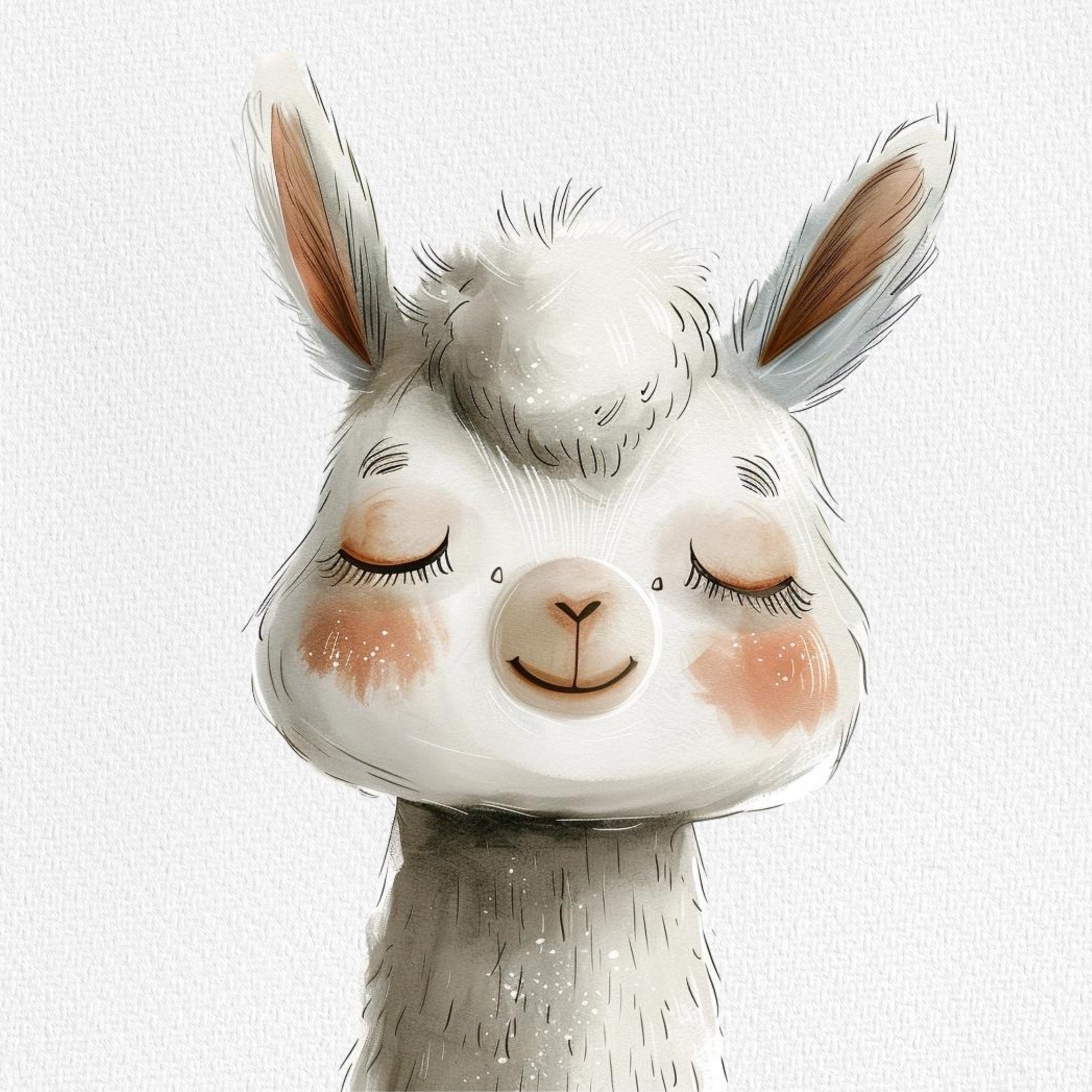 Llama Clipart, Llama Clipart Bundle, Cute Alpaca Clipart, Llama ...