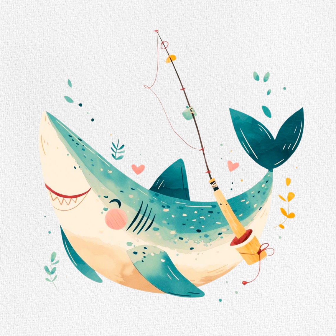 Colorful Fish Clipart, Cute Fish Clipart, Ocean Life Clipart, Sea ...