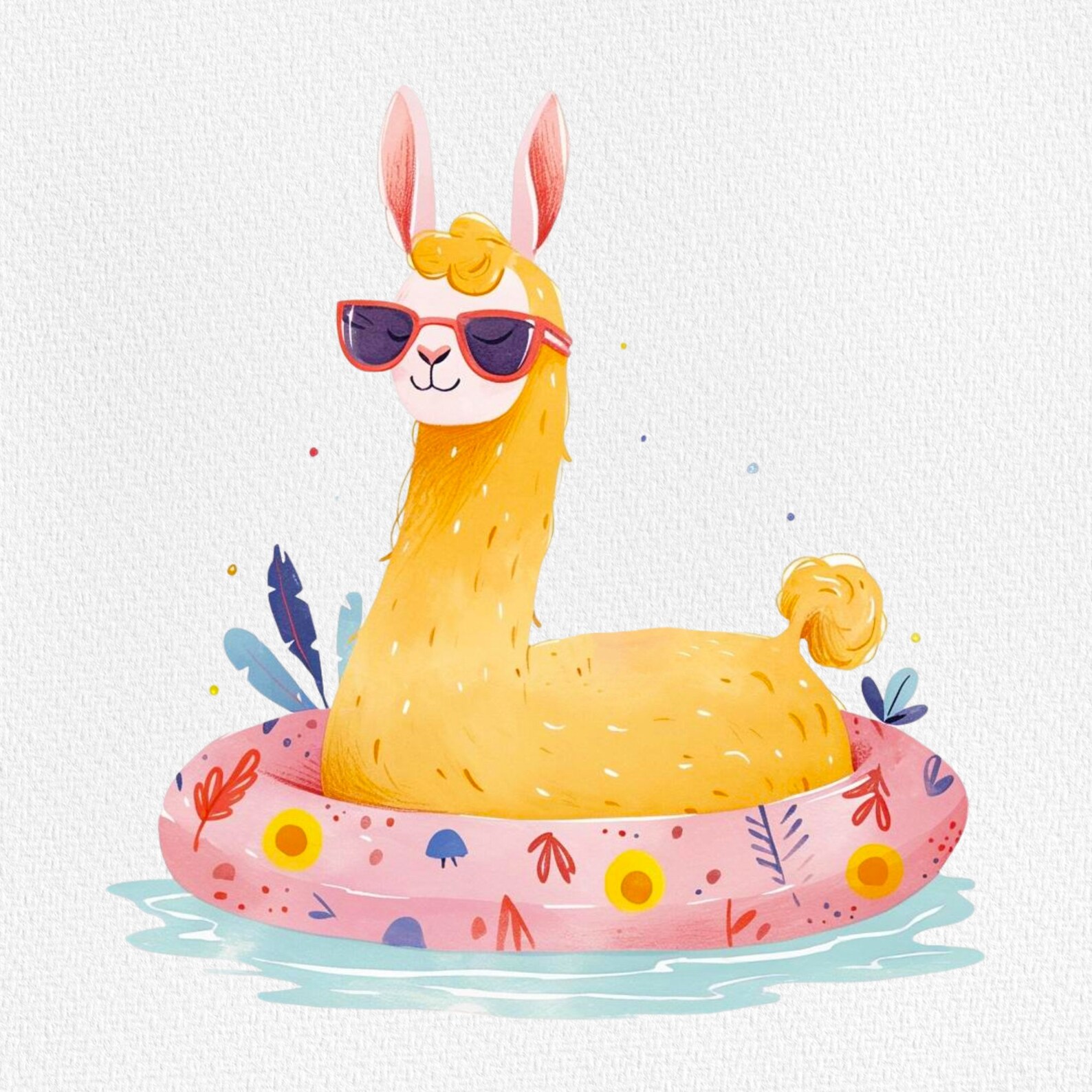 Llama Clipart, Llama Clipart Bundle, Cute Alpaca Clipart, Llama ...