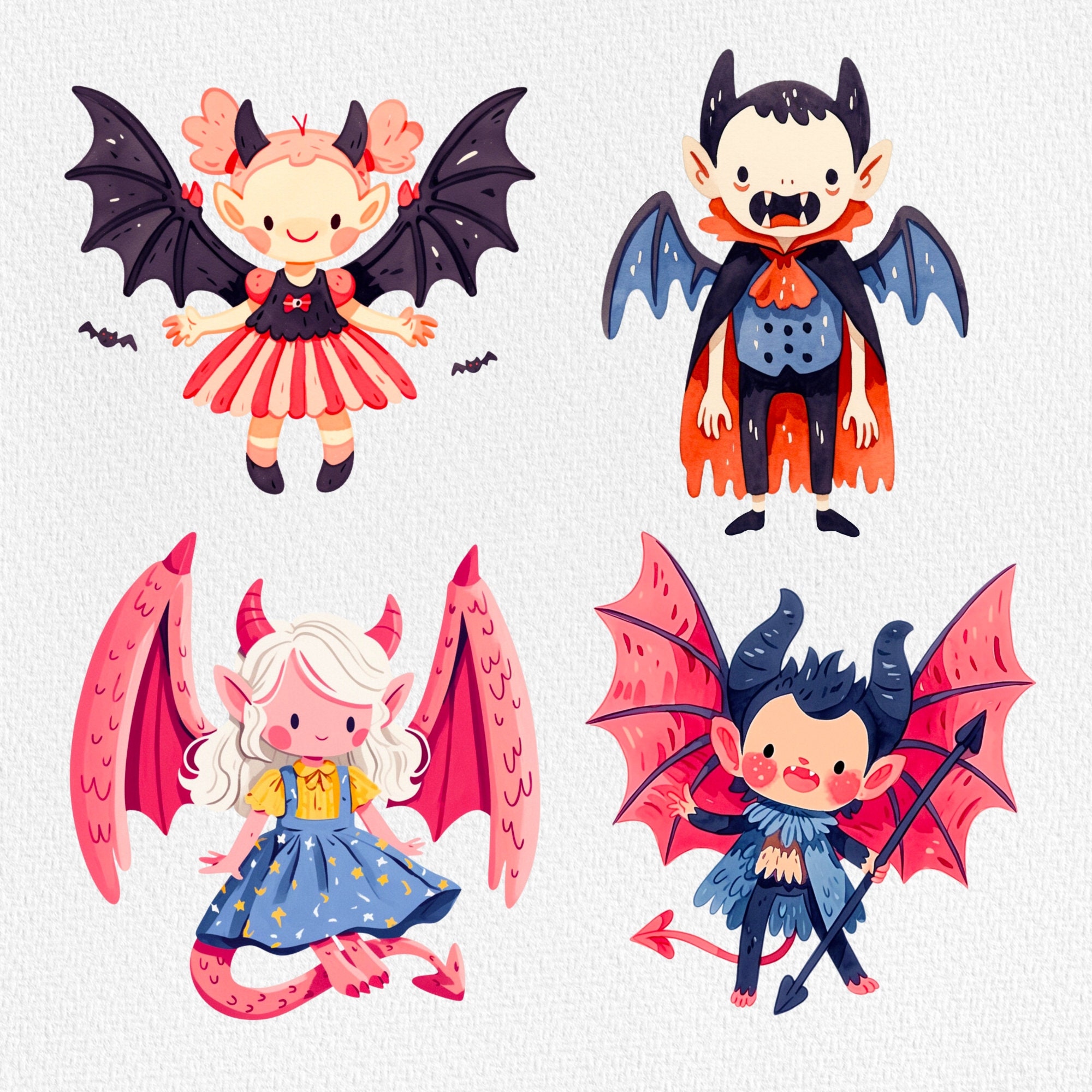 Vampire Clipart, Spooky Scrapbooking, Halloween Clipart, Spooky Clipart ...