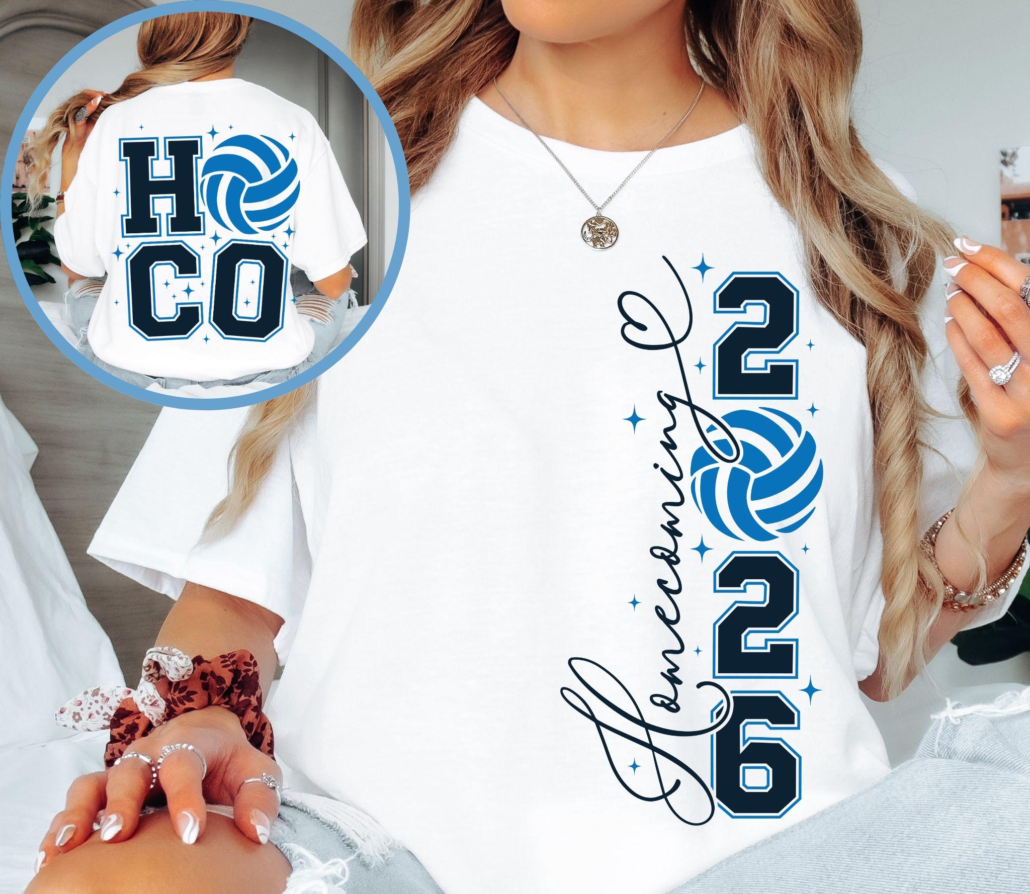 Hoco 2026 Svg Png Volleyball Homecoming 2026 Svg Homecoming Svg Png ...