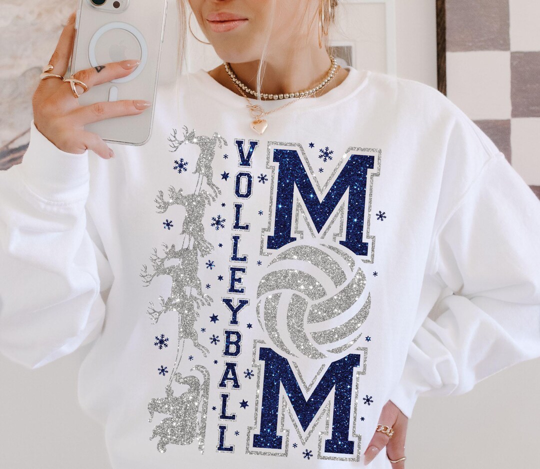 Christmas Volleyball Mom 2026 Svg, Volleyball Mama Svg, Volleyball Mom ...