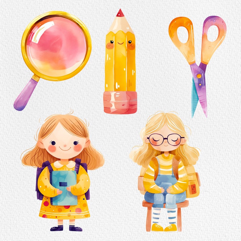School Clipart, Teacher Clipart, Back to School Clipart, School Png ...