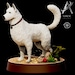 Scratch Baldur's Gate 3 Dog Miniature: Hand Painted Resin Dnd Figurine ...