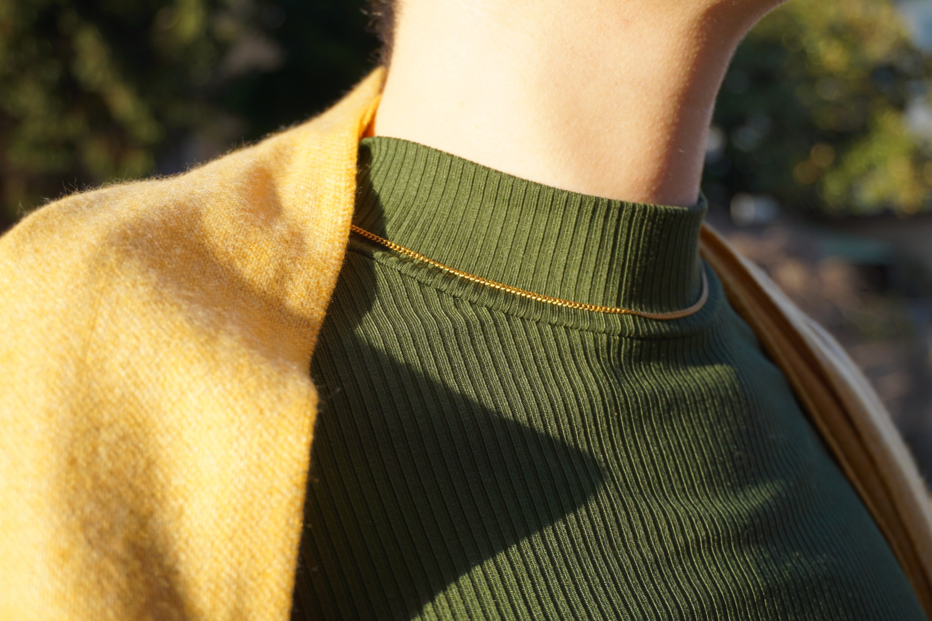 Golden Connell Chain, Curb Style Gold Plated Stainless Steel Connell ...