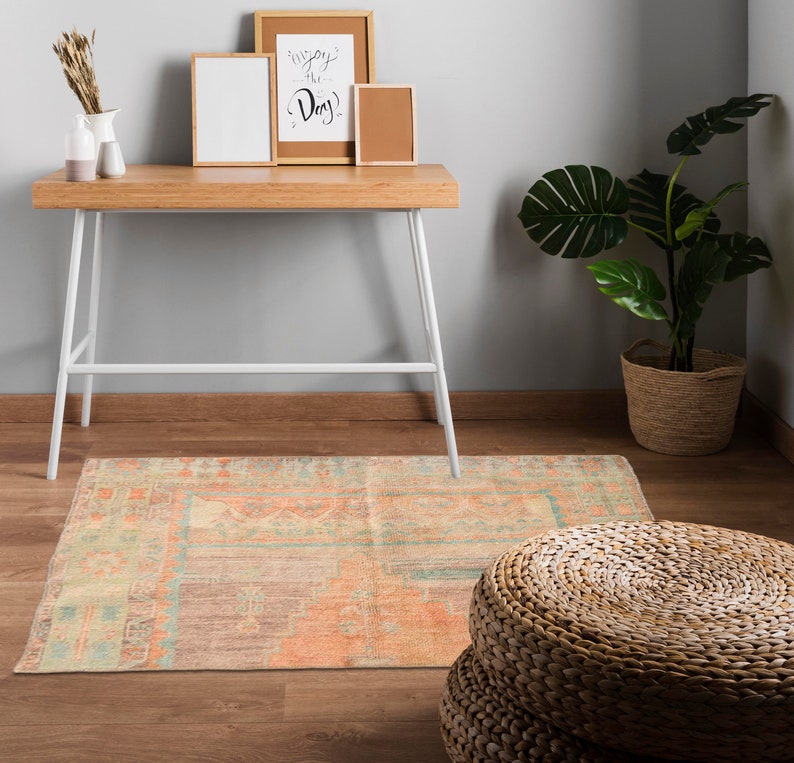 2x4 Rug,small Entry Rug,doormat Rug,handmade Rug,2x4 Turkish Rug,rug ...