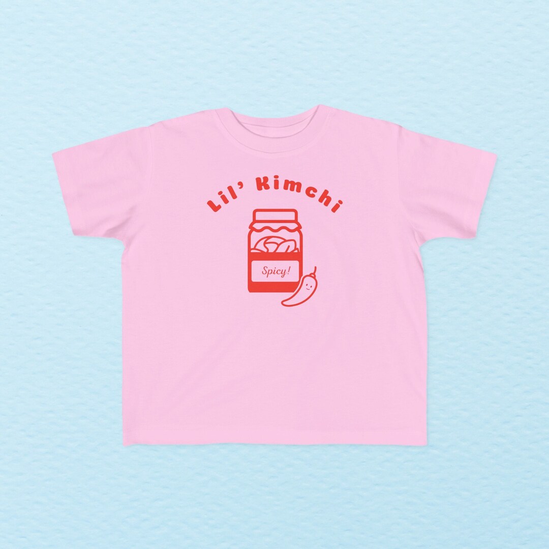 Cute Korean Boy Girl Gift: Toddler Kimchi Shirt for Asian Foodies - Etsy