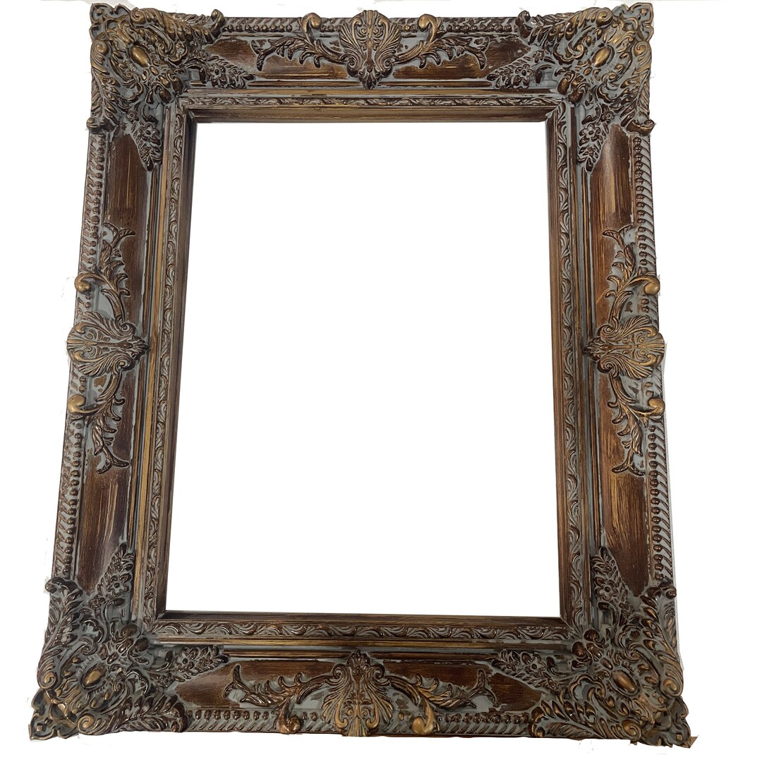 2.95wide Ornate Frame,vintage Gothic Wall Picture Frame,antique Aged ...