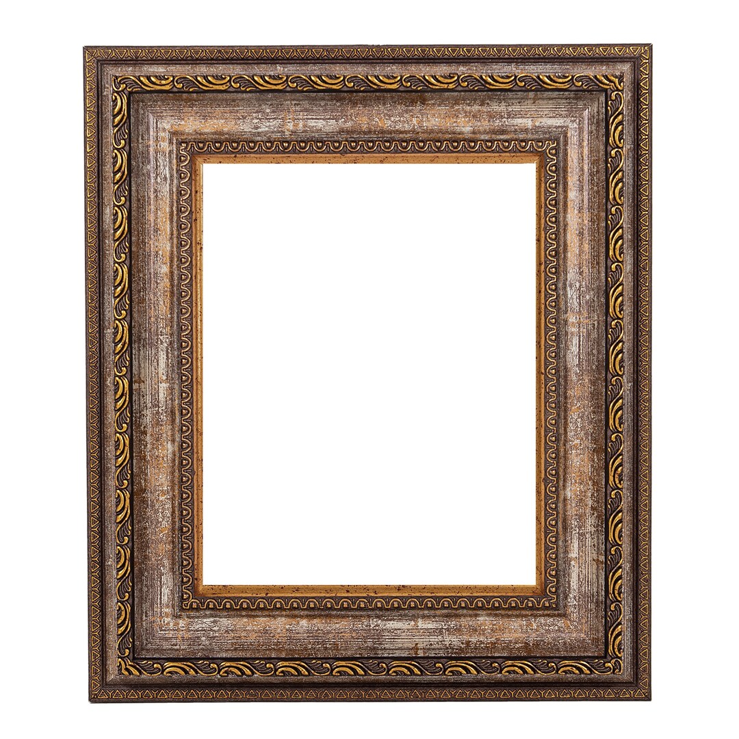 Distressed Picture Frame, Custom Picture Frame Brown, Wall Hanging ...