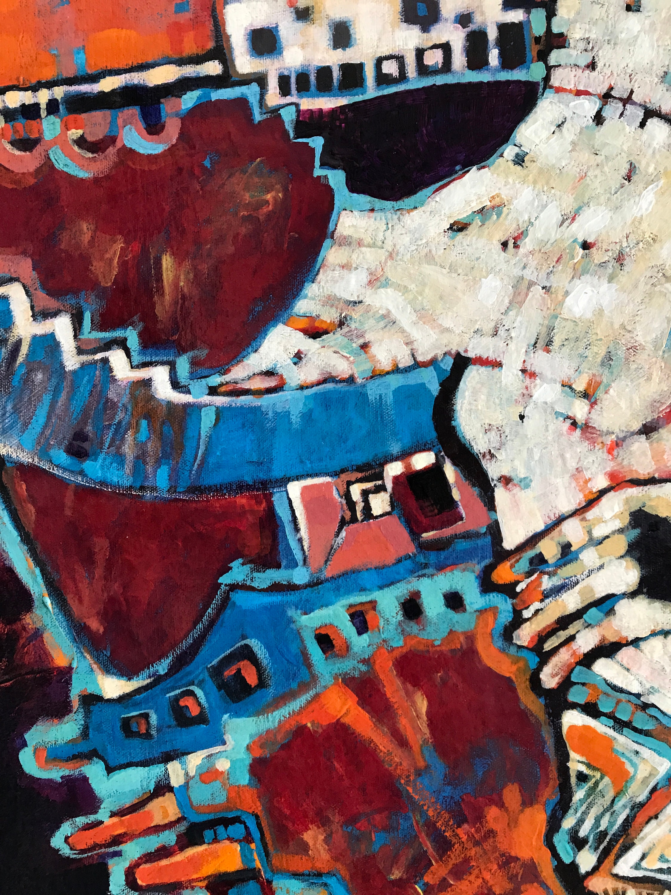 Hopi, Pueblo, Native American Art, Southwest Art, Unique Gift, Wall Art ...